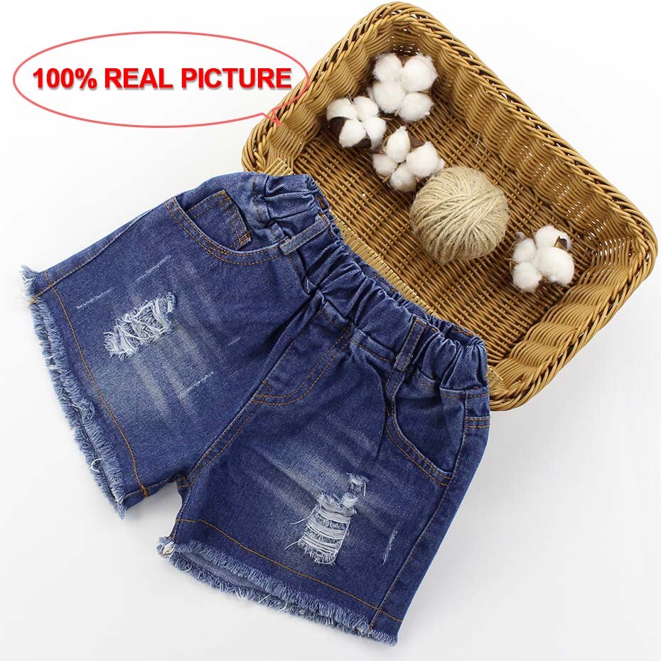 Artishare filles jean Denim pantalon été jean cour... – Grandado