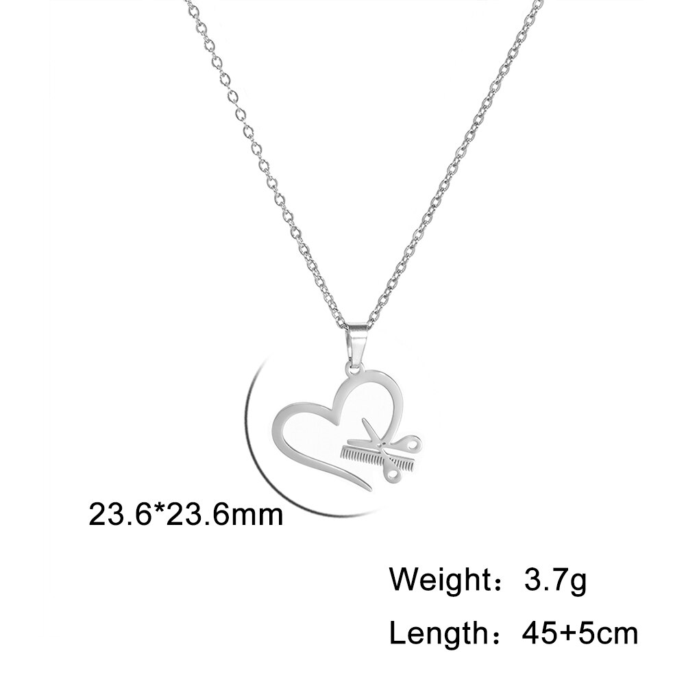 Cazador Haar Stylist Hanger Schaar Kam Ketting Ket... – Grandado