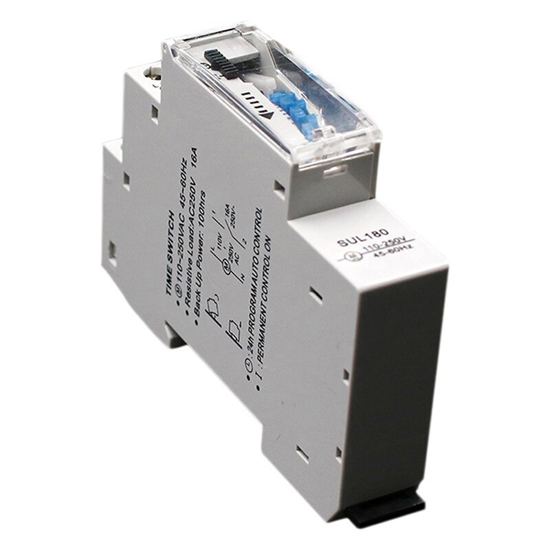 SUL180A Time Switch Mechanical Timer Switch 24 Hou... – Grandado