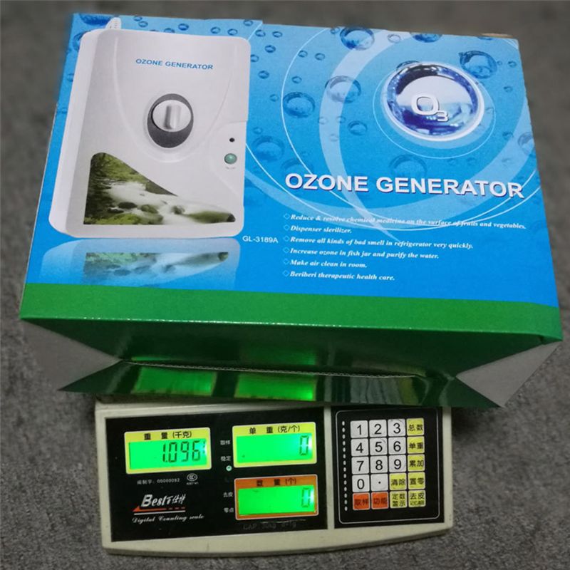 Home Water Ozone Generator Fruit and Vegetable Detoxification Ozonator ...