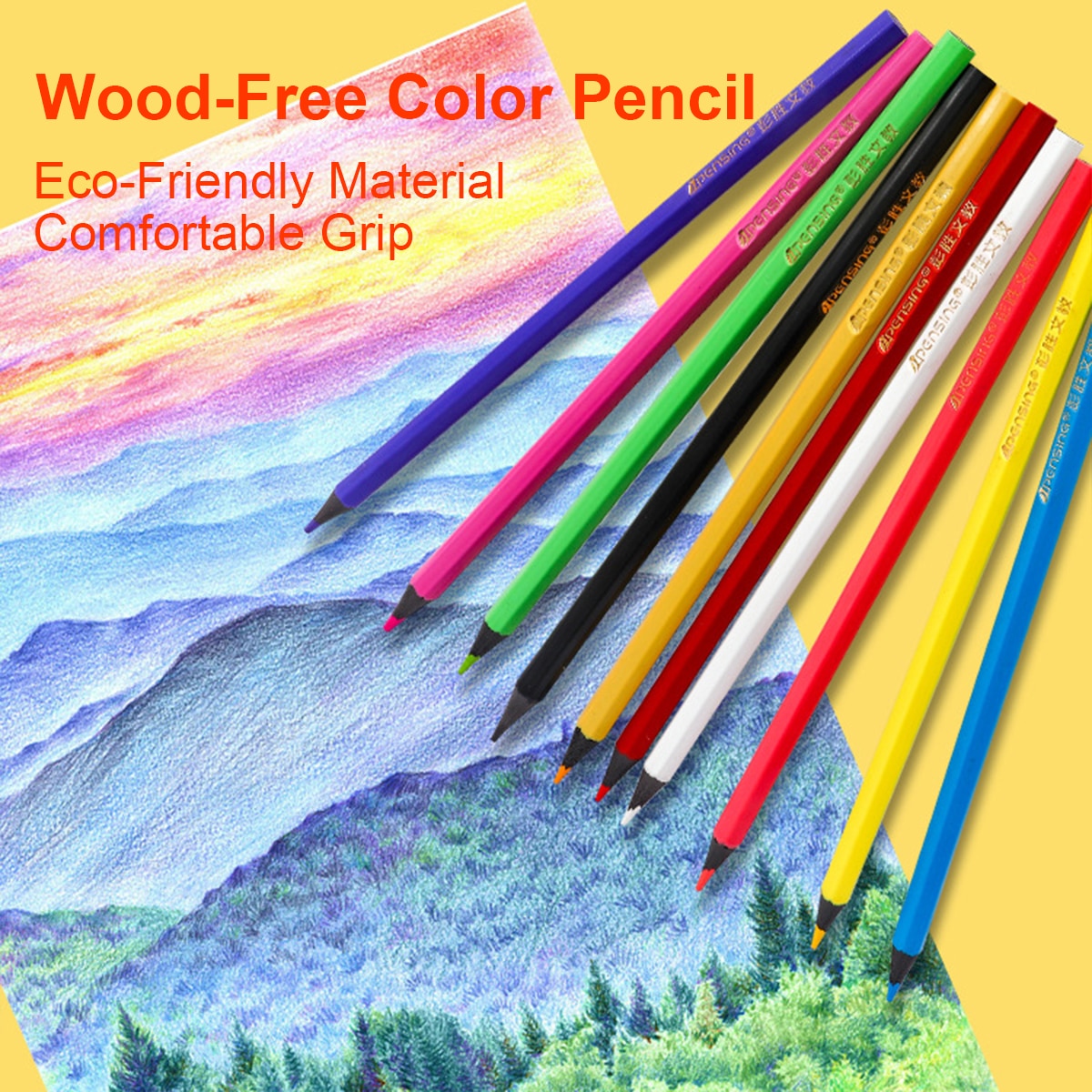 Colored Peccils 12/24pcs Cartoon Animal Colored Pe... – Vicedeal