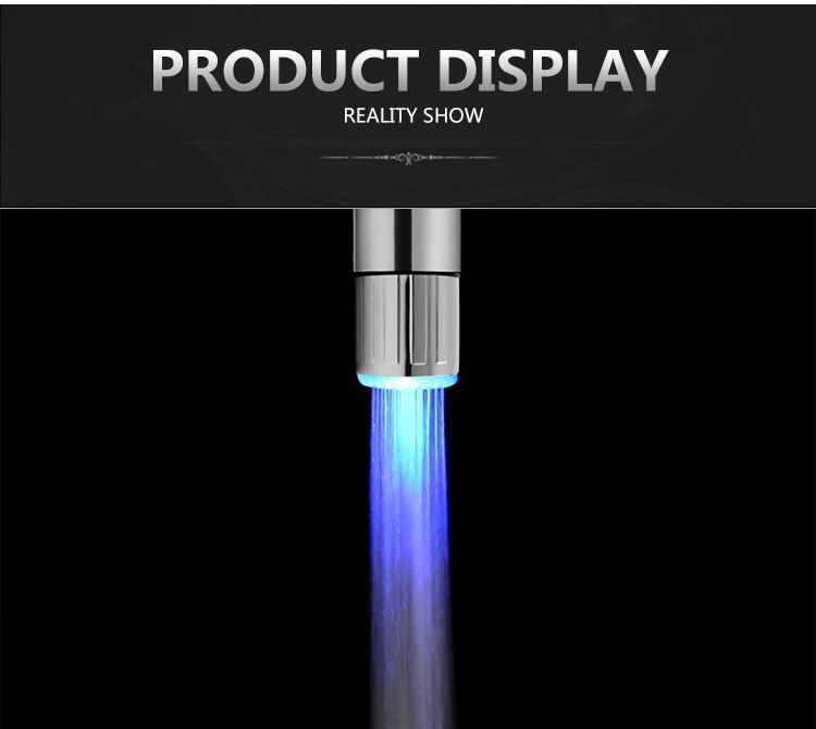 Zhangji Kitchen Bathroom LED Faucet Aerator Water ... – Vicedeal