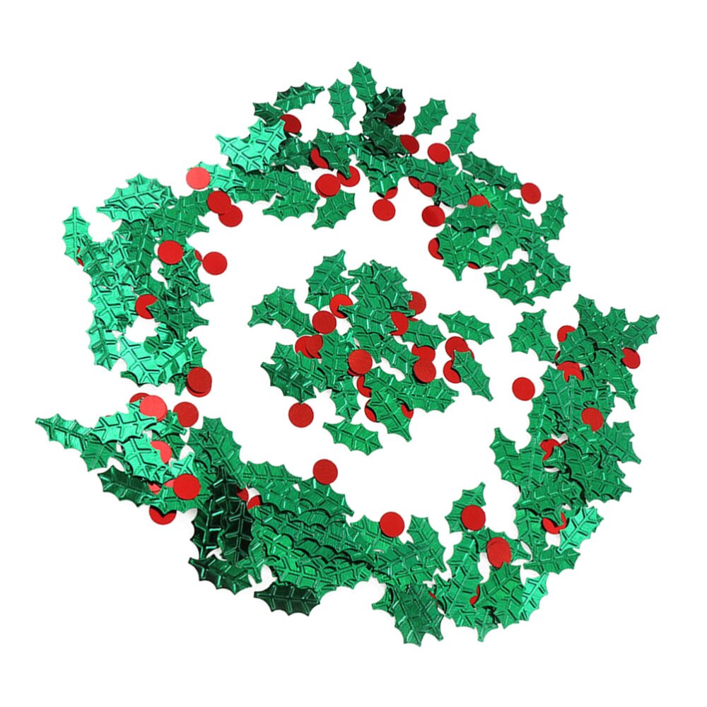 60g Berry vert feuille paillettes confettis petit ... – Grandado