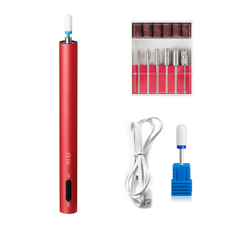 Electric Nail Drill Machine USB Rechargeable Manic... – Grandado