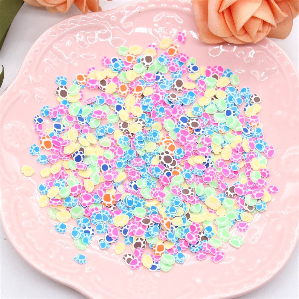 Paw Print Sequins for DIY Card Making Craft Color ... – Grandado