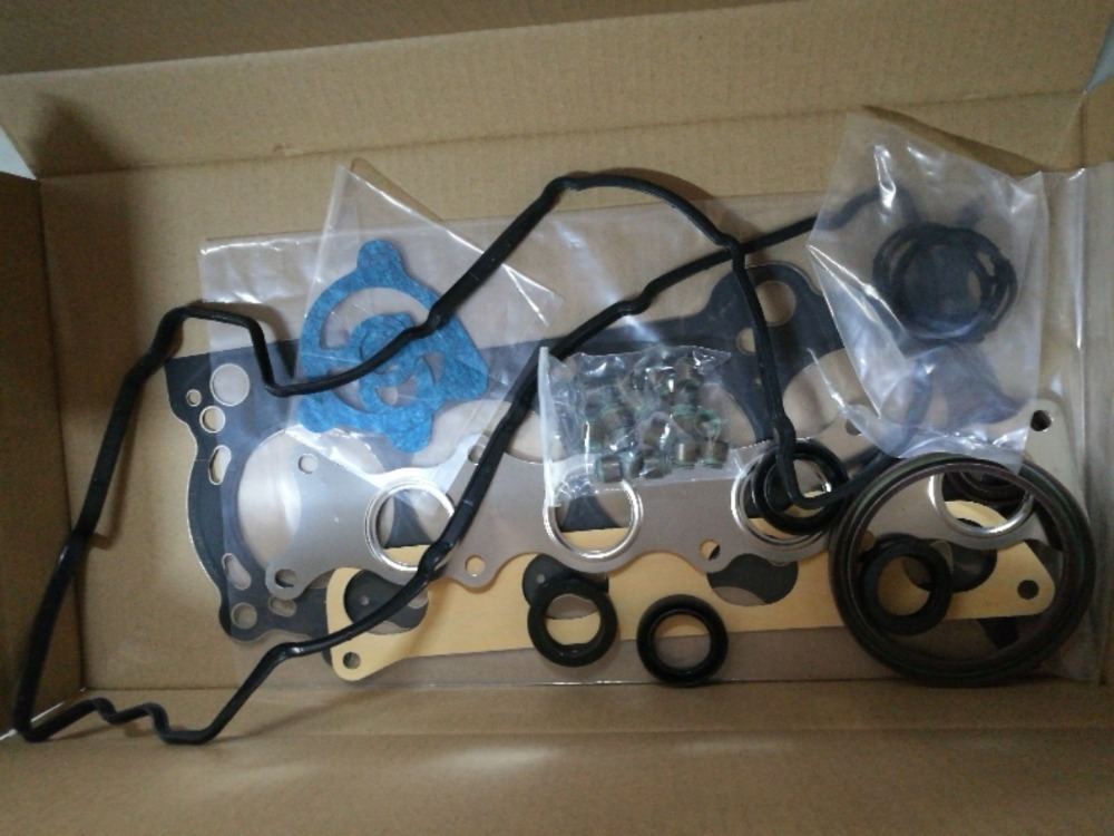 1KIT Complete Engine Gasket kit with rubber oil se... – Vicedeal