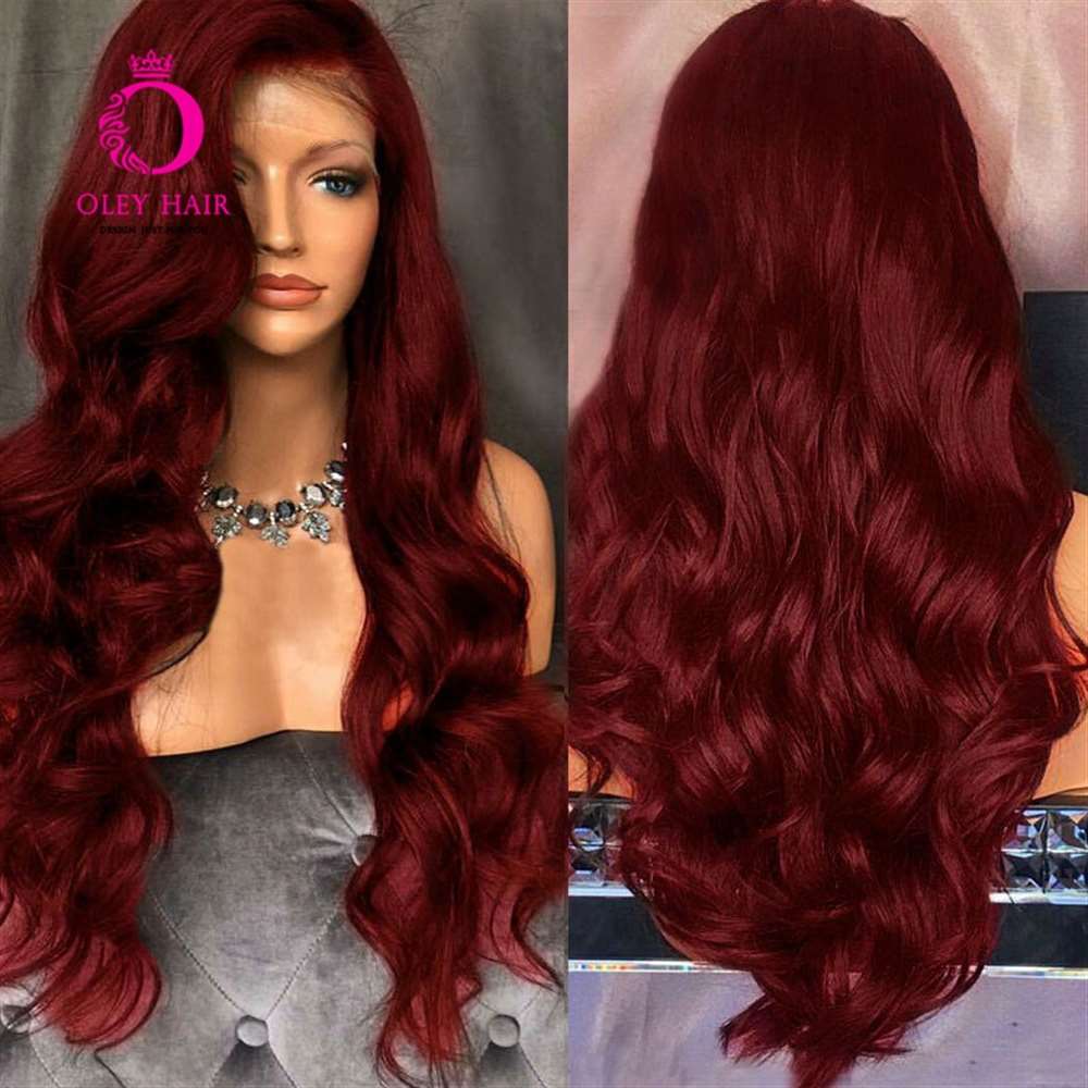 OLEY Hair Long Wavy Bug Wig Glueless 180% Density ... – Grandado