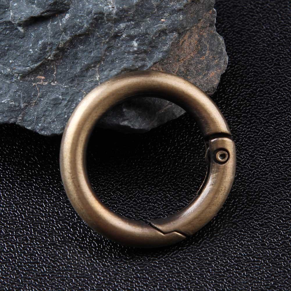 5pcs Spring Gate D O Ring Openable Keyring Bag Bel... – Grandado
