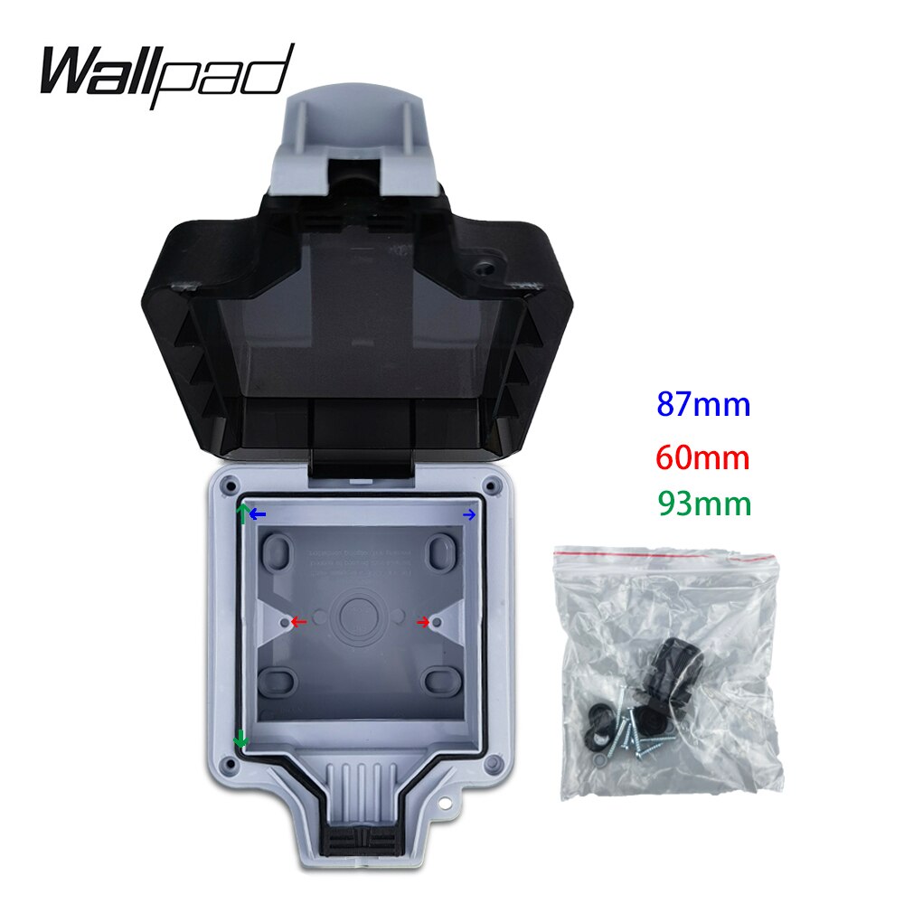 Wallpad Waterproof EU Socket IP66 Weatherproof Box... – Vicedeal