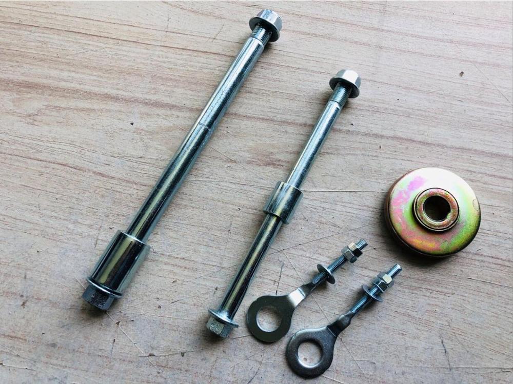 CG125 Motorcycle Front Rear Wheel Rim Axles – Vicedeal