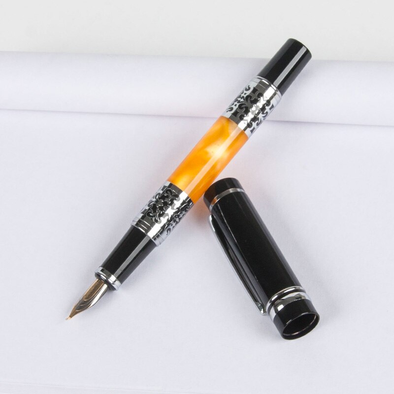 Style Luxury Metal Double Nib Fountain Pen 0.5mm I... – Grandado