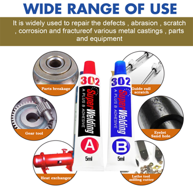 2pcs Metal Repair Gel Heat Resistance Cold Weld A&... – Grandado