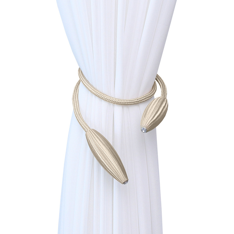 Curtain Tiebacks Plush Alloy Hanging Belts Ropes C... – Vicedeal