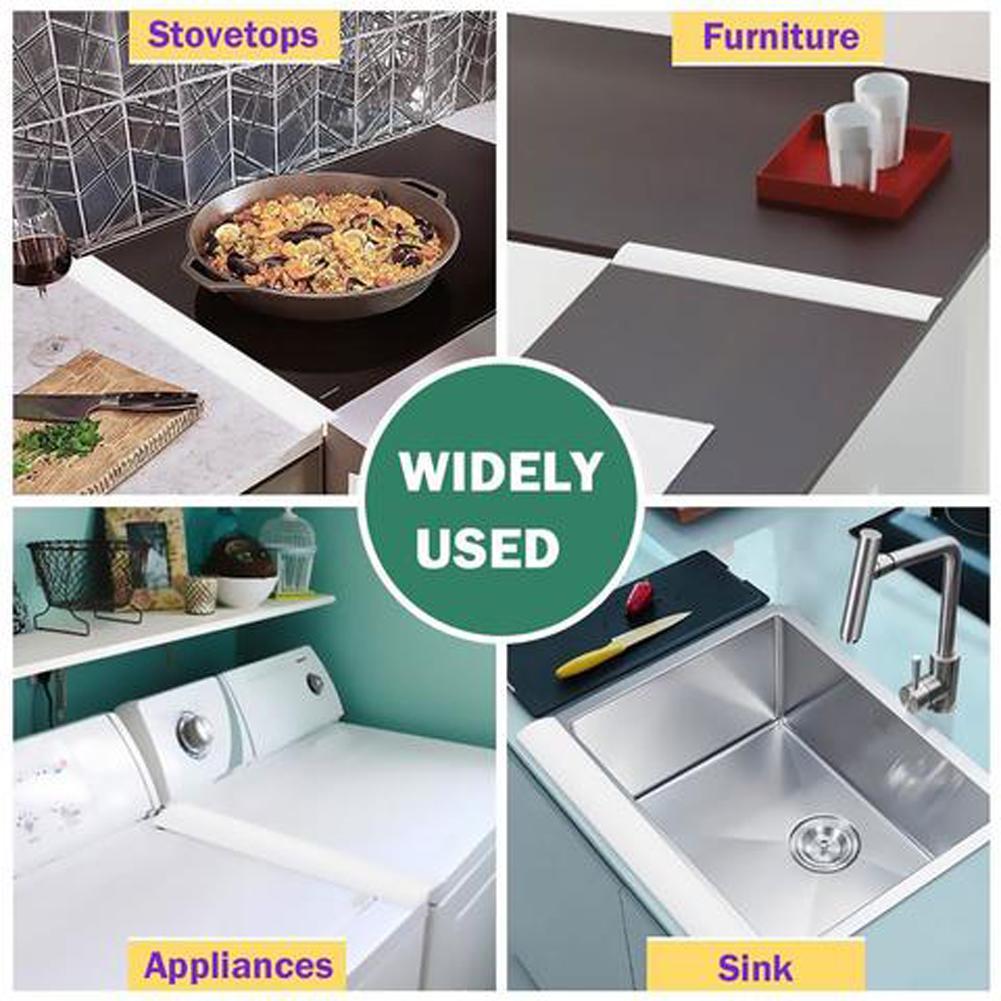 Set Of 2 Kitchen Silicone Stove Counter Gap Cover ... – Vicedeal