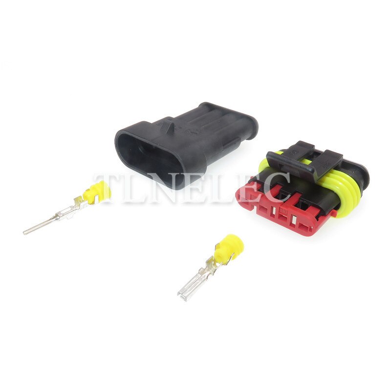 282106-1 282088-1 4 Pin Way Tyco AMP Superseal Mal... – Vicedeal