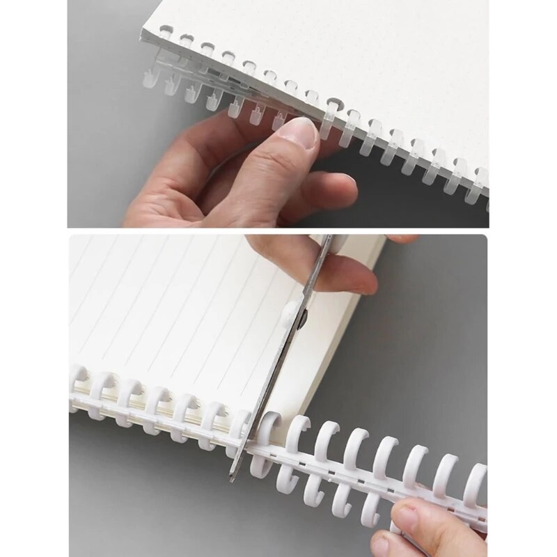 10 Pcs 30 Holes Loose-leaf Binder Circles Ring Pap... – Grandado
