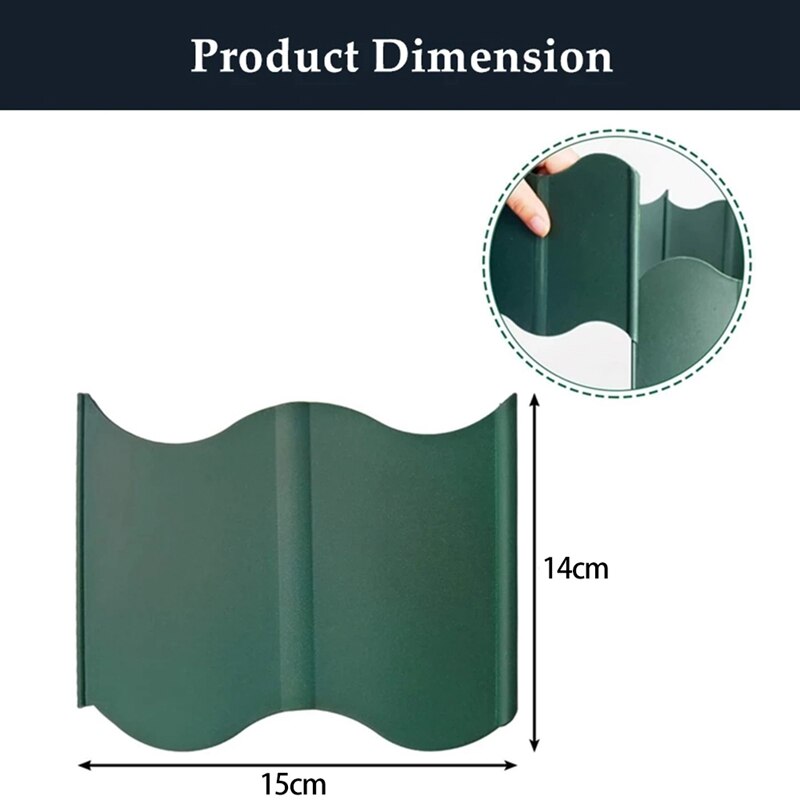 40Pcs Garden Landscape Edging Border Lawn Edging D... – Grandado