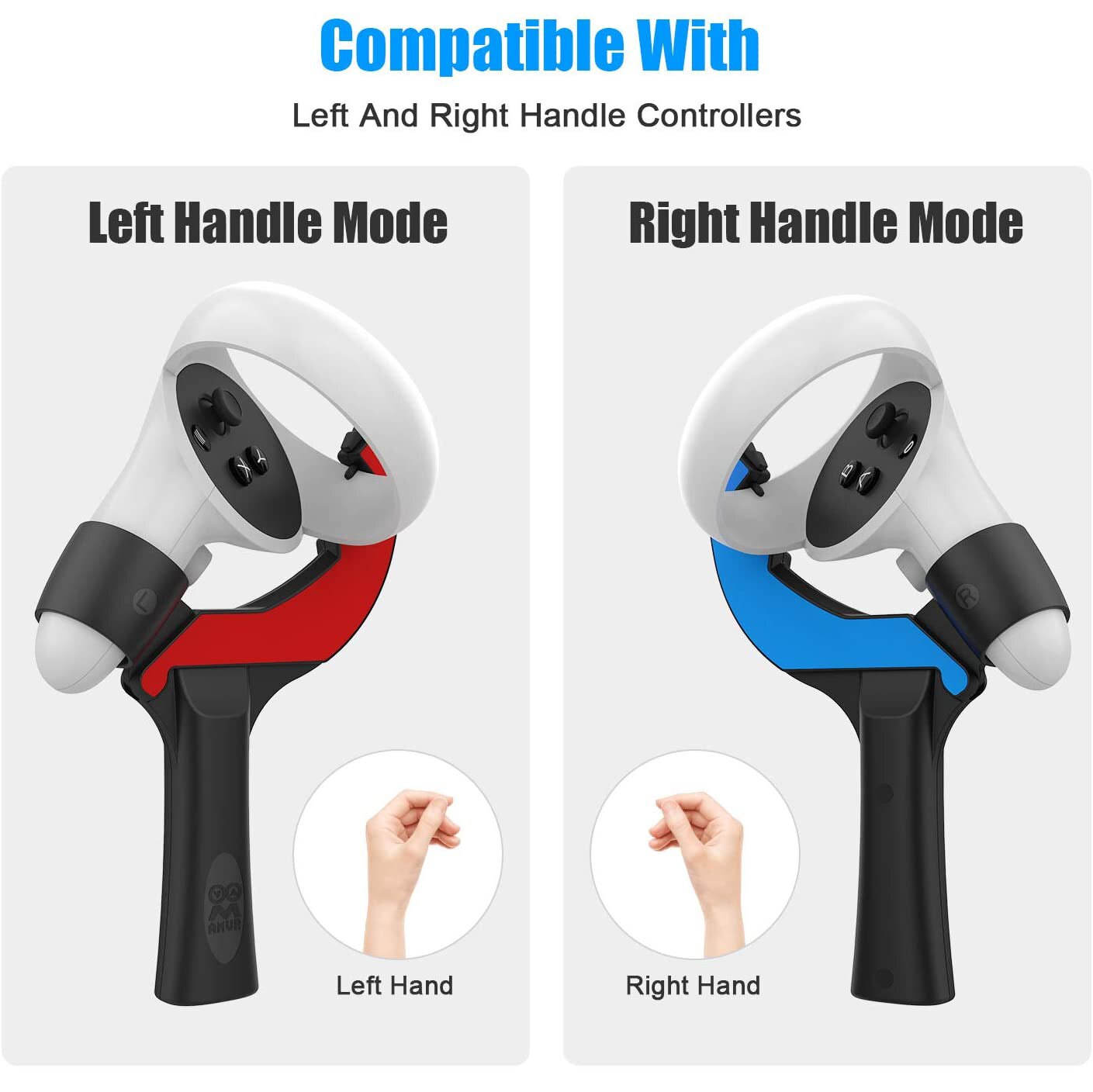 Table Tennis Paddle Handle Grip for Oculus Quest 2... – Vicedeal