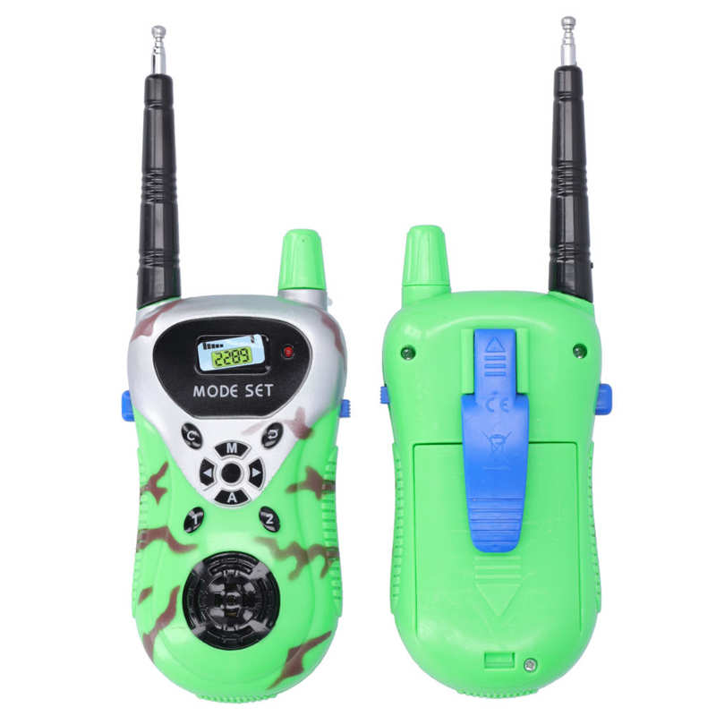 2Pcs Children Walkie Talkies Two Way Radio Handhel... – Grandado