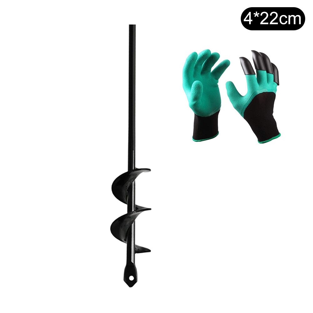 Garden Auger Flower Planter Spiral Drill Bit Hex S... – Grandado