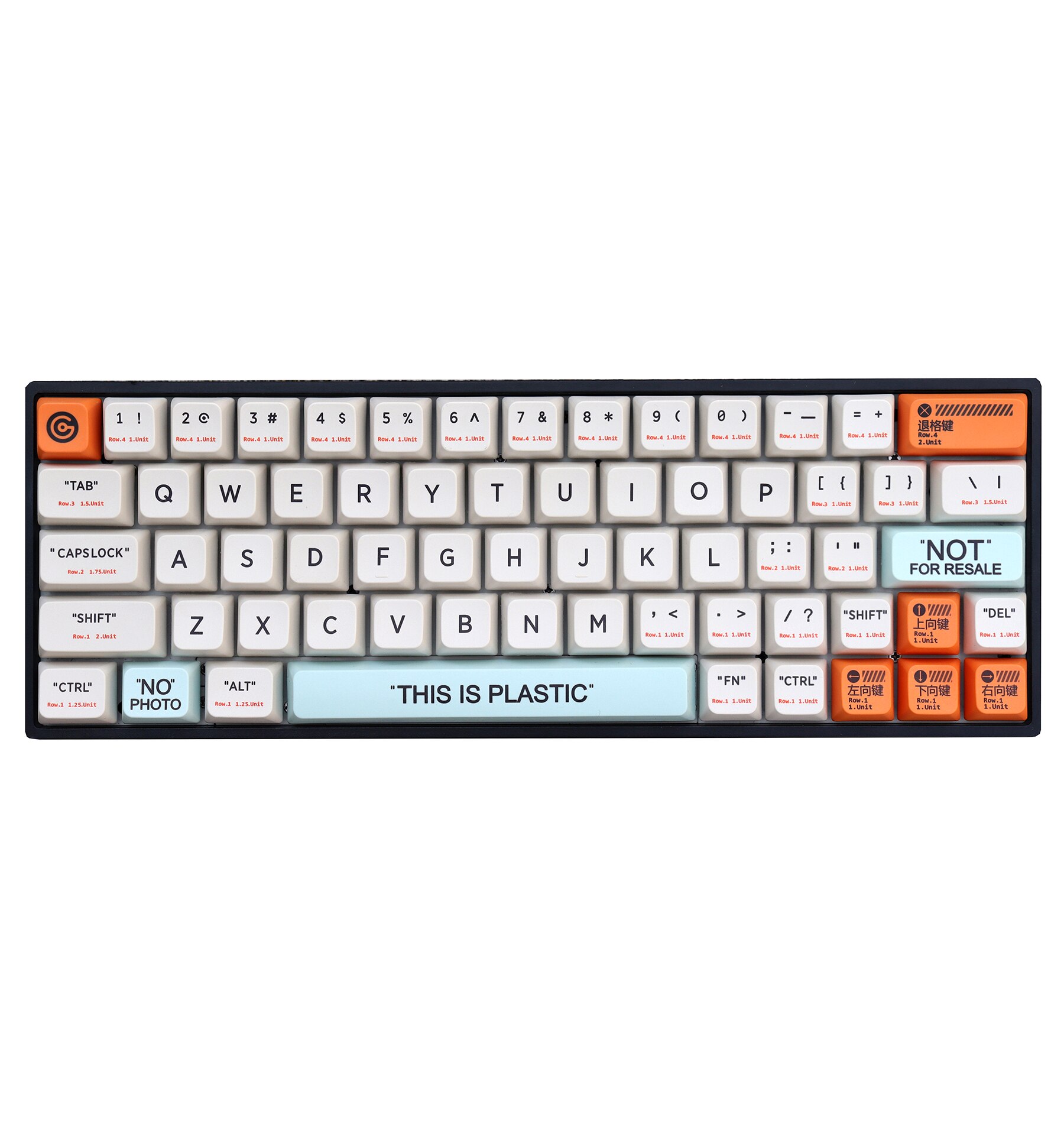 160 Keys/set Plastic Theme PBT Dye Subbed Key Caps... – Grandado