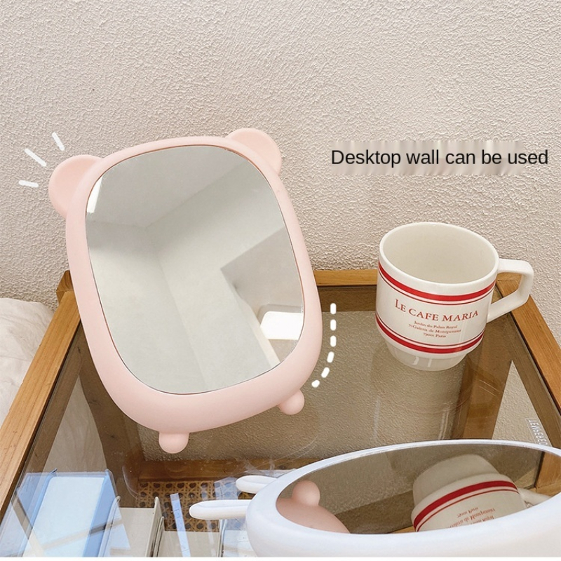 Rabbit Ears Can Be Hung Makeup Mirror Student Dorm... – Vicedeal