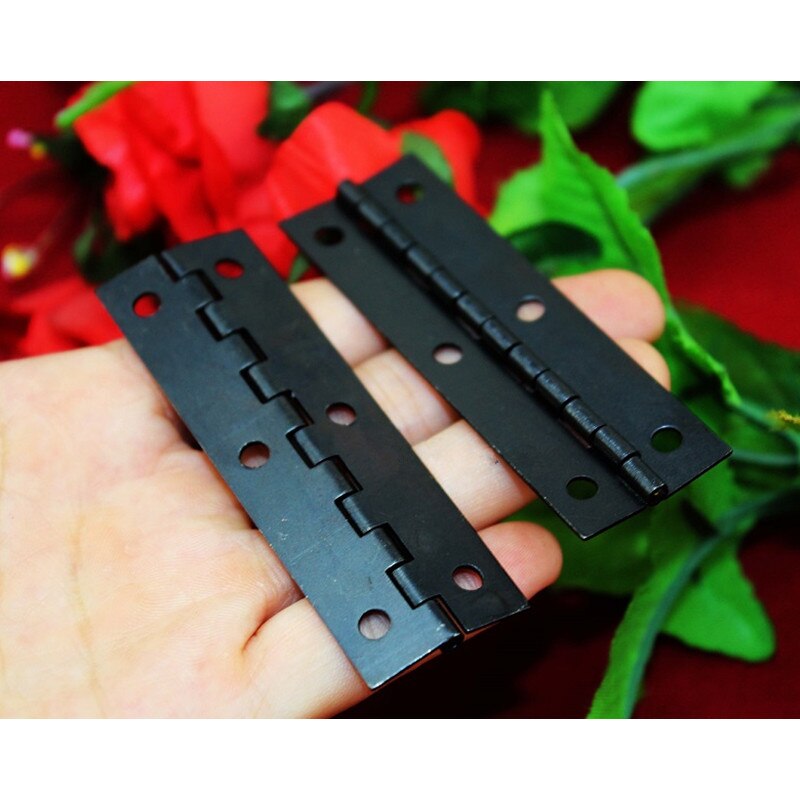 Zwart Kastdeur Bagage Scharnier, 6 Gaten Decor, Me... – Grandado