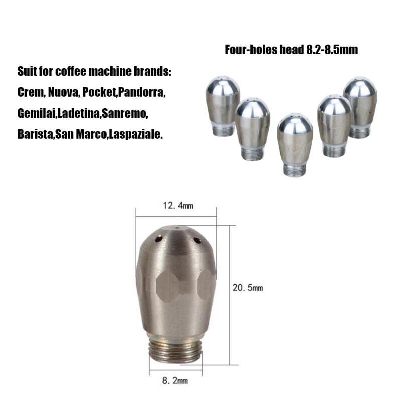 4 Holes Coffee Machine Steam Nozzle Stainless Stee... – Grandado