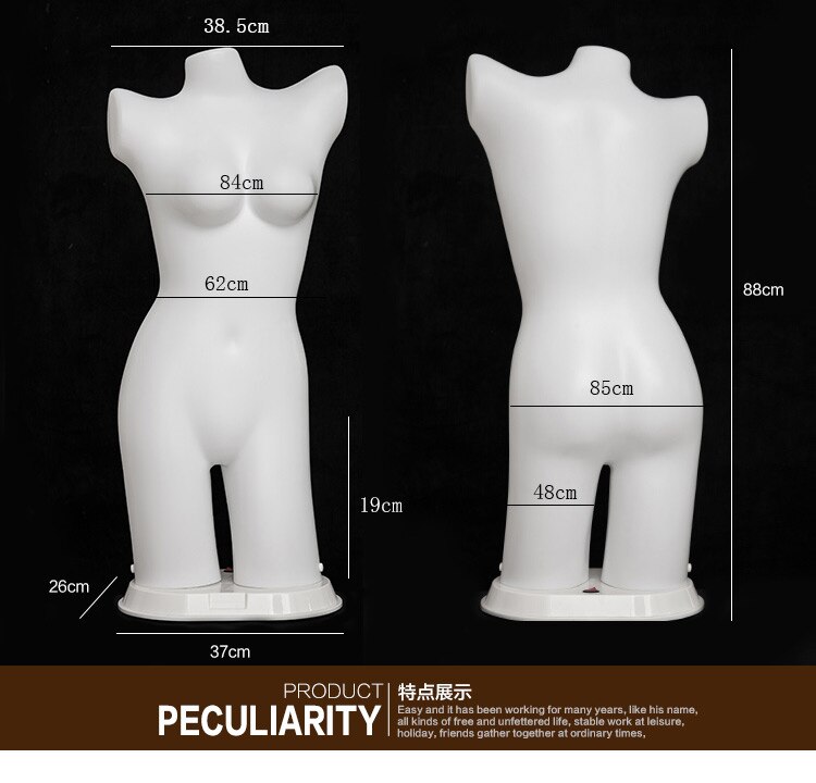 LED Light torso Mannequins, chest mannequin for un... – Grandado