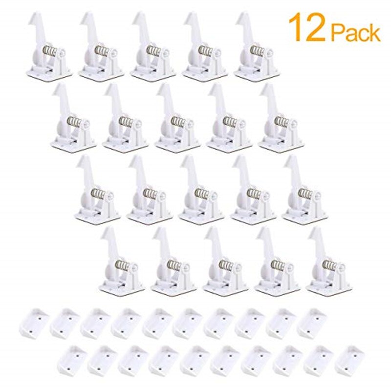 Magnetic Child & Baby Safety Cabinet Locks 9 PCS o... – Grandado