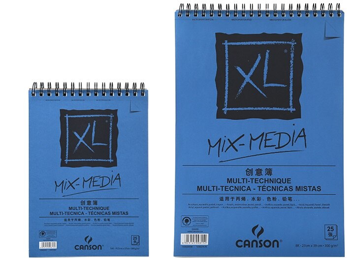 Canson XL coarse/fine grain sketchbook 8k16K water... – Vicedeal