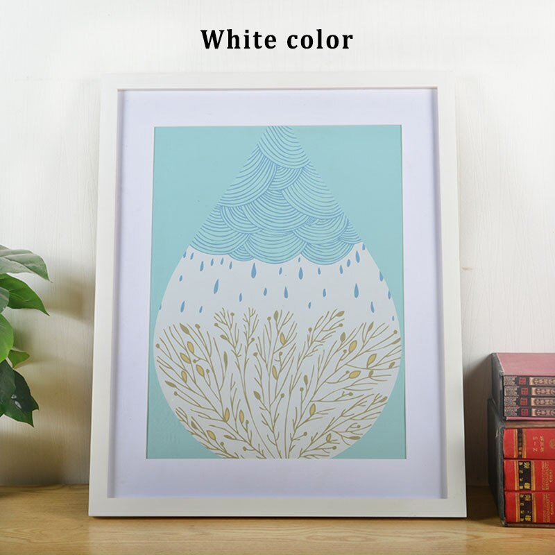 A4 A3 Wooden Frame Black White Color Photo Frames ... – Grandado