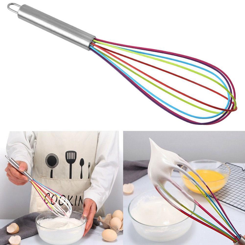 Whisk Steel Handle Baking Egg Beater Butter Tools ... – Grandado