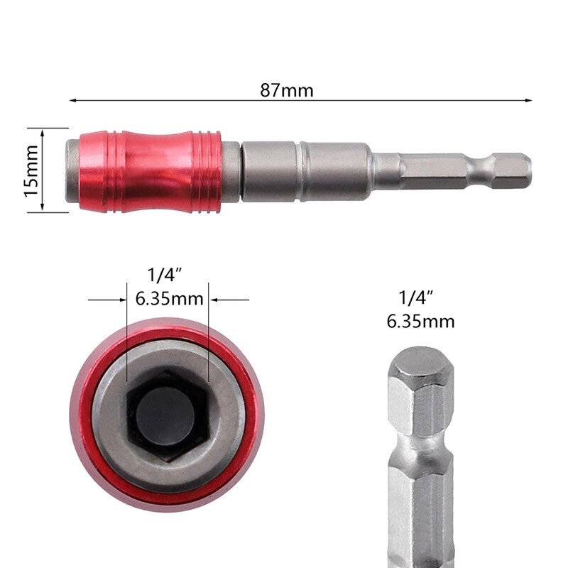 20° Bendable 1/4in Magnetic Screw Drill Tip Drill ... – Grandado