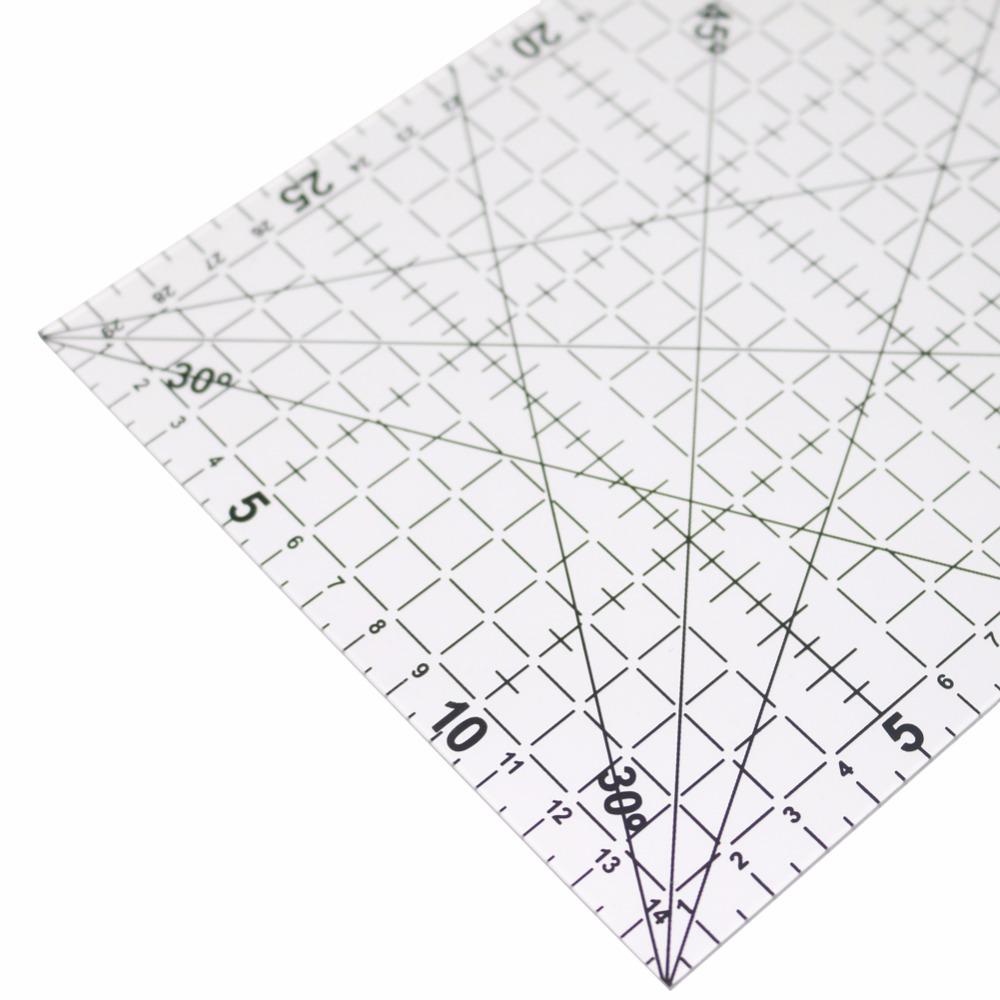 1 Pc 30x15cm Acrylic Patchwork Aligned Ruler Trans... – Vicedeal