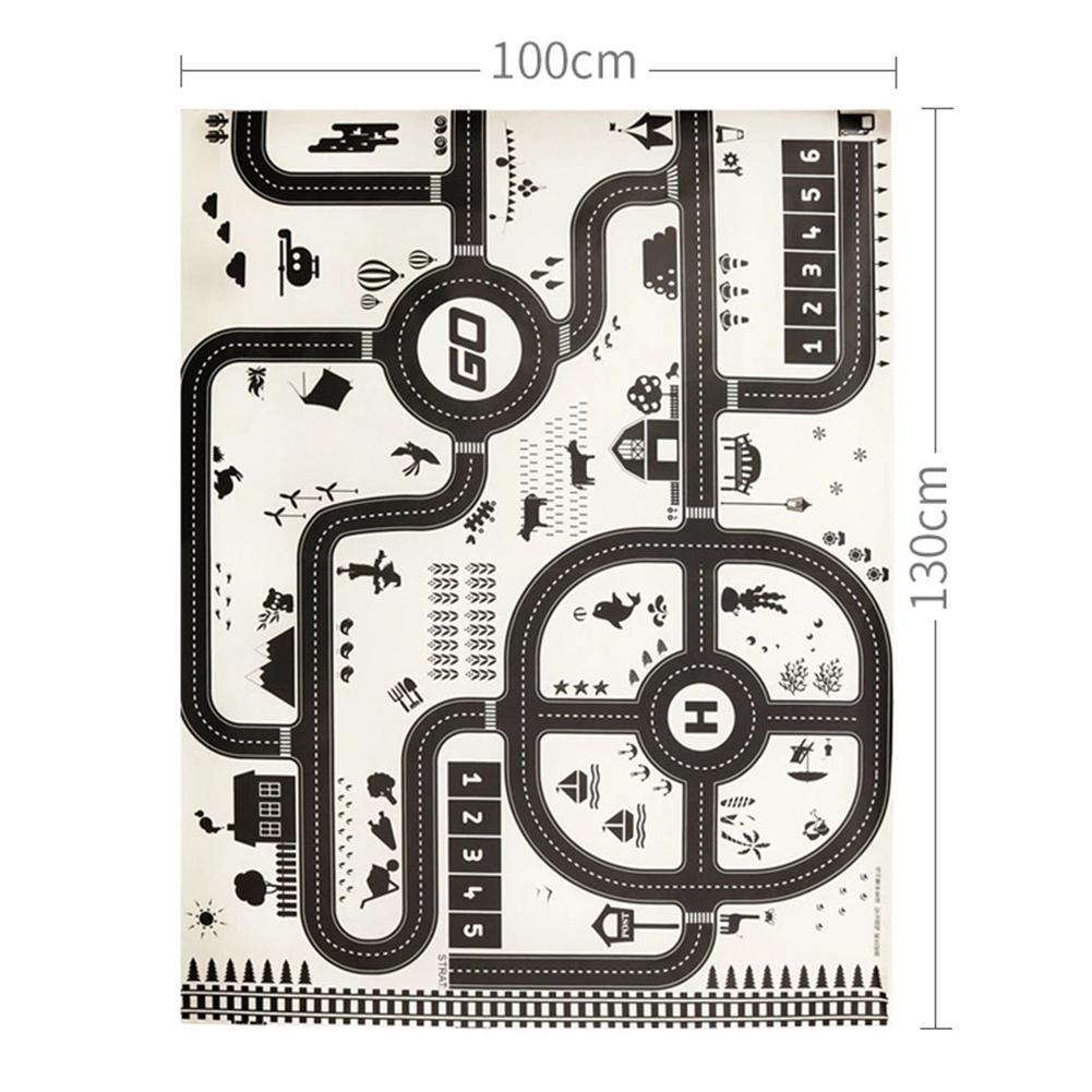 Kids Toys Racing Map Baby Play Mat North European ... – Grandado