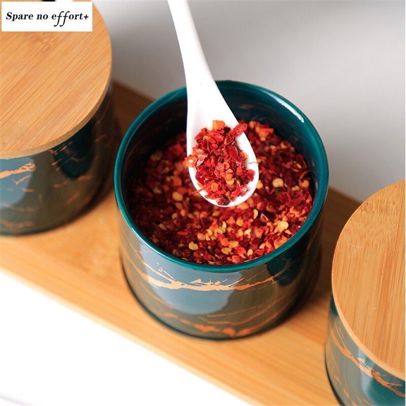Kitchen Storage Box with Tray Storage Seasoning Bo... – Grandado