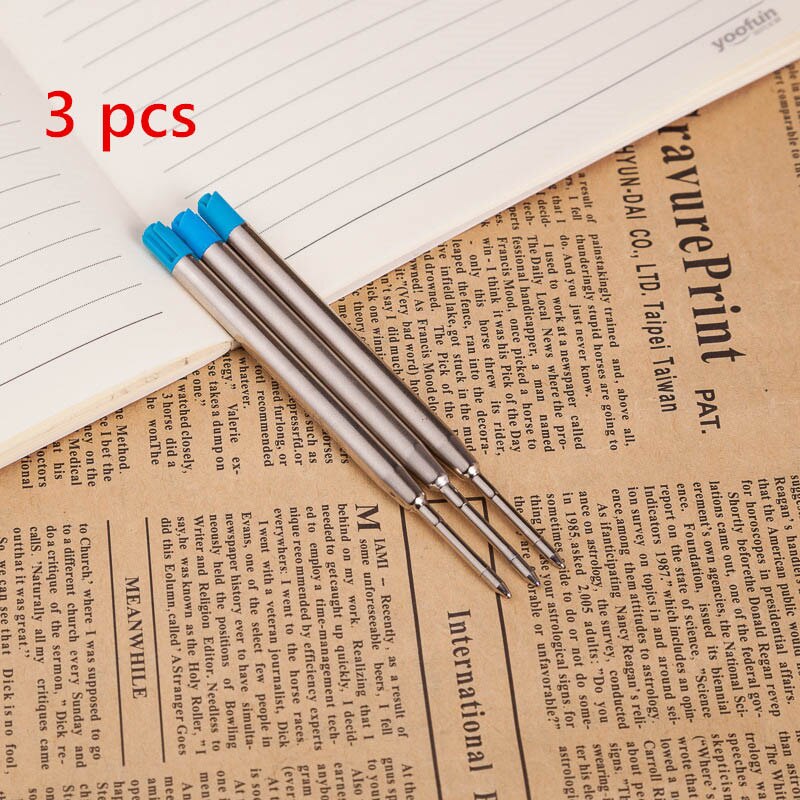 High grade metal pen rotating ballpoint pen school... – Vicedeal