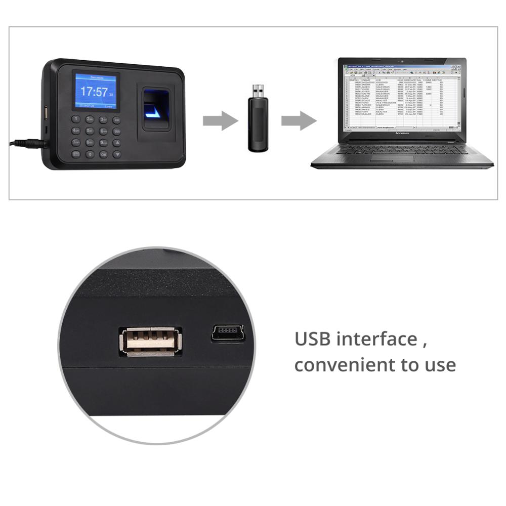 LiNKFOR 2.4 inch Display Biometric Fingerprint Att... – Vicedeal LiNKFOR 2.4 inch Display Biometric Fingerprint Att... – Vicedeal