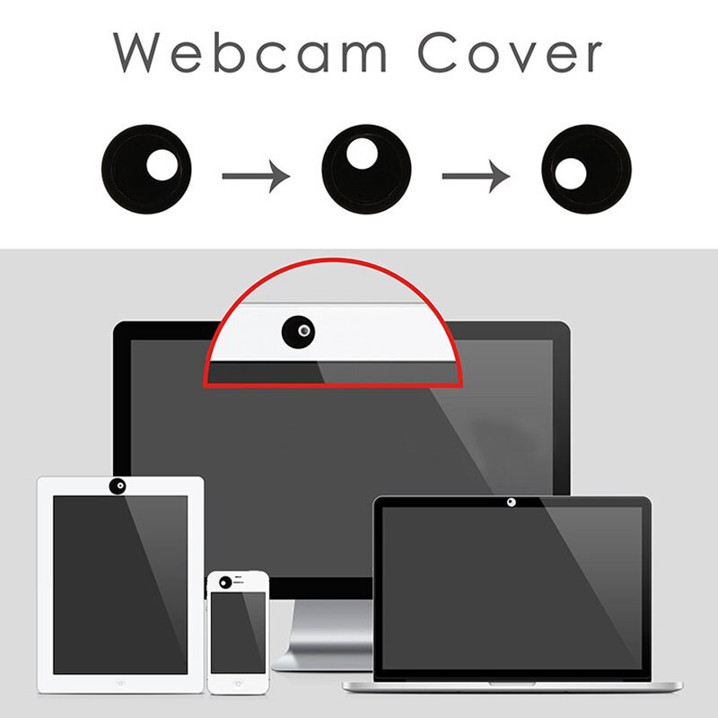 10-100pcs circular rotating eye WebCam Cover Ultra... – Grandado