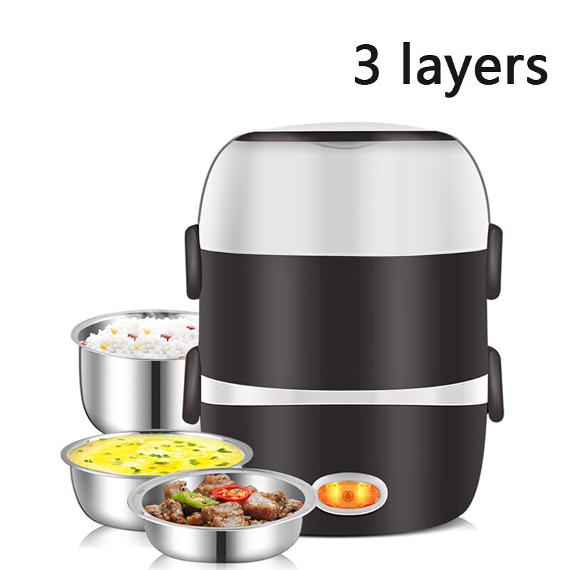 DMWD – cuiseur à riz Portable à 2/3 couches 2L, bo... – Grandado