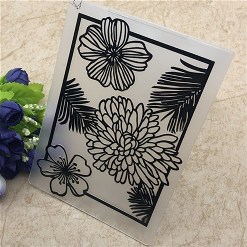 Spring flower DIY Plastic Embossing Folder For Scr... – Grandado