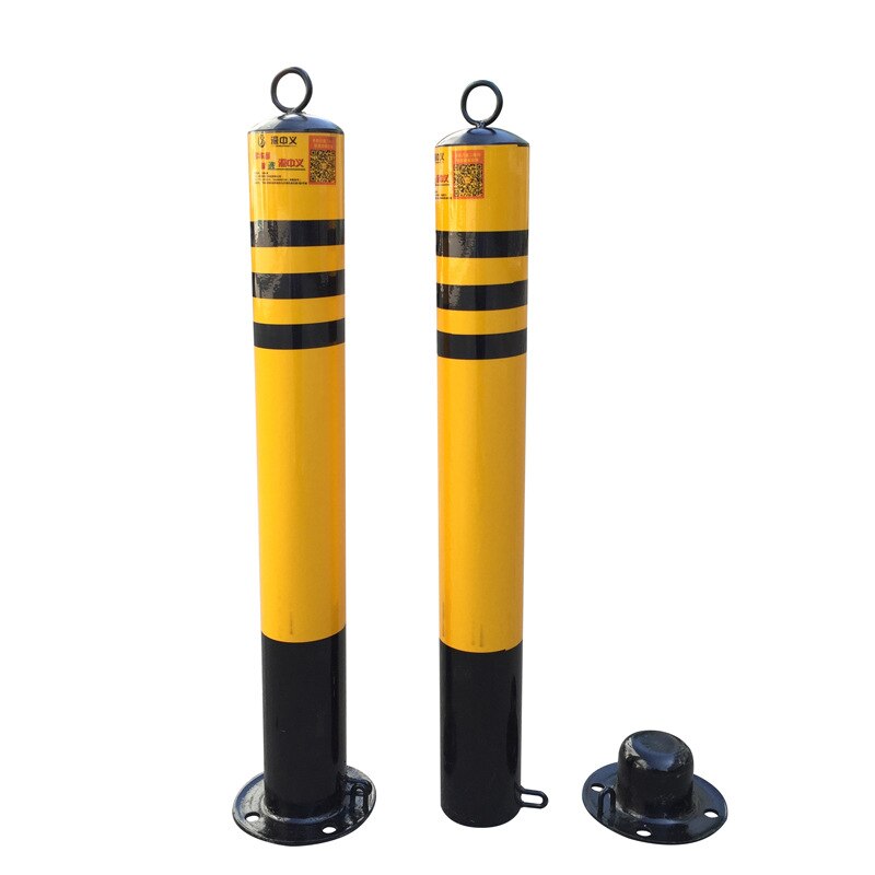 Warning Column Road Pile with Lock Car No Parking ... – Grandado
