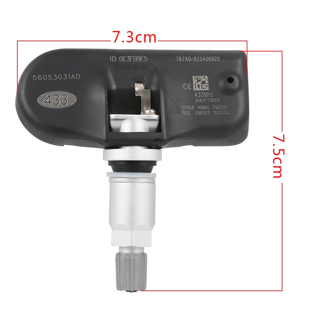 4 Stuks Bandenspanning Sensor 56053031AD Voor Chry... – Grandado