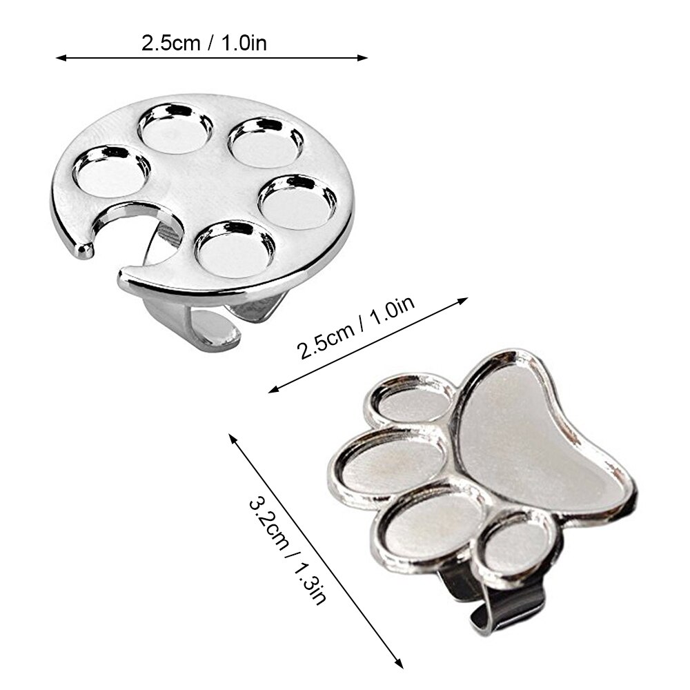 2 Stuks Mini Nail Art Kleurenpalet Wimper Enten Pl... – Grandado