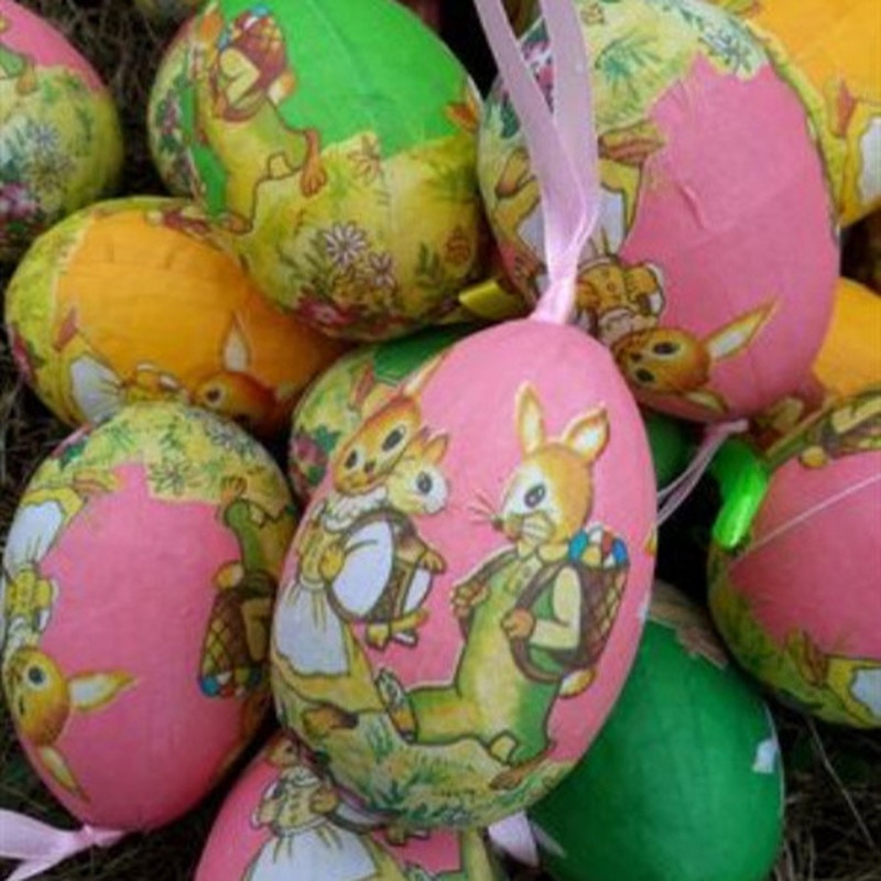 6Pcs/Set Colorful Foam Easter Eggs Gadget Birthday... – Grandado