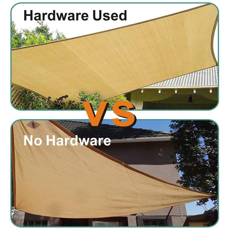 SS304 Telescopische Wave Zonnescherm Netto Install... – Grandado