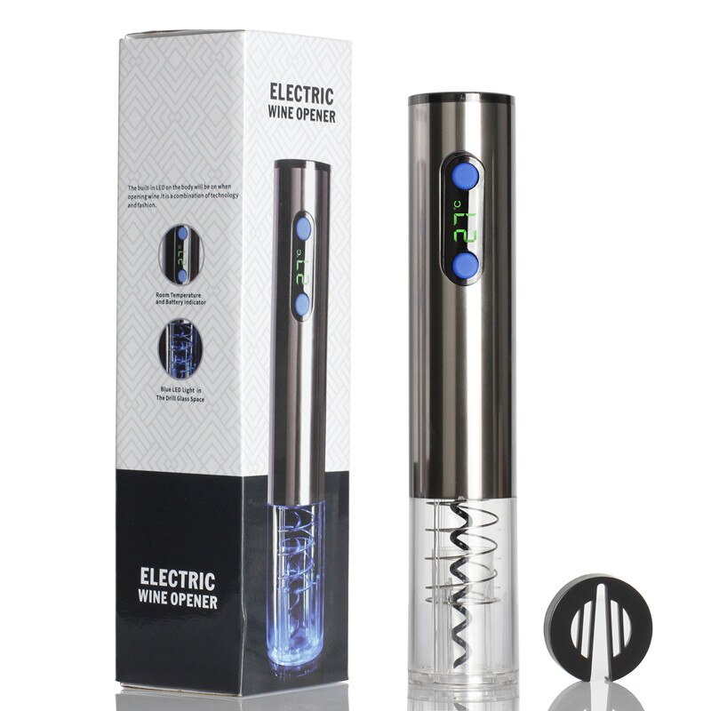 Electric Wine Opener Automatic Temperature LCD Dis... – Grandado