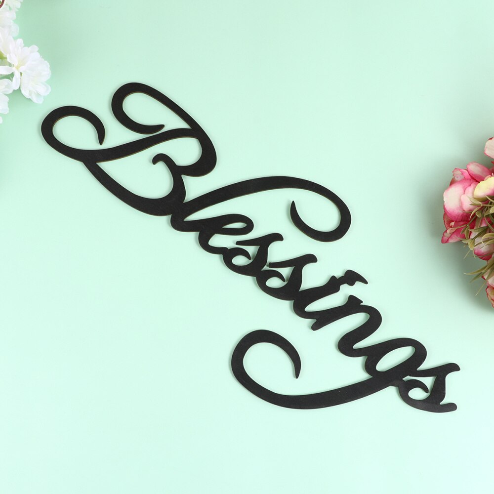 Wooden Wall Decor English Alphabet Wall Sticker Un... – Grandado