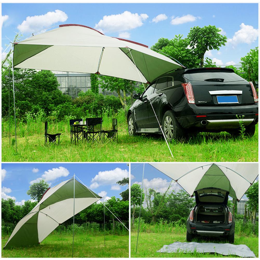 Car Tent Portable Waterproof Camping Shelter Car R... – Grandado